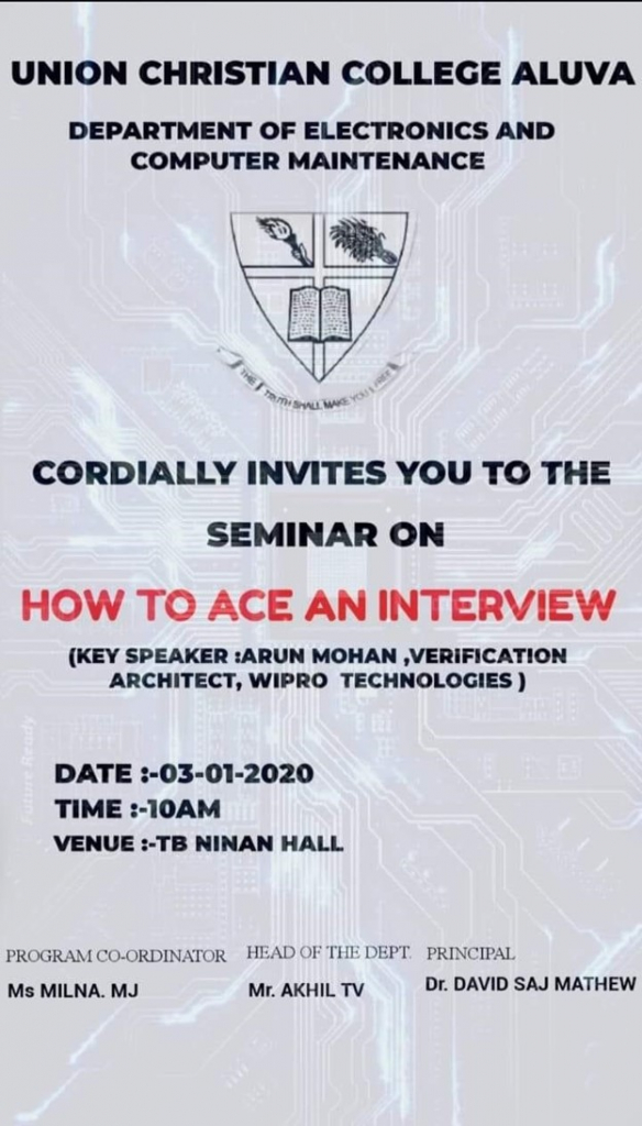 How to Ace an Interview - Department of Electronics and Computer Science | Department of ...